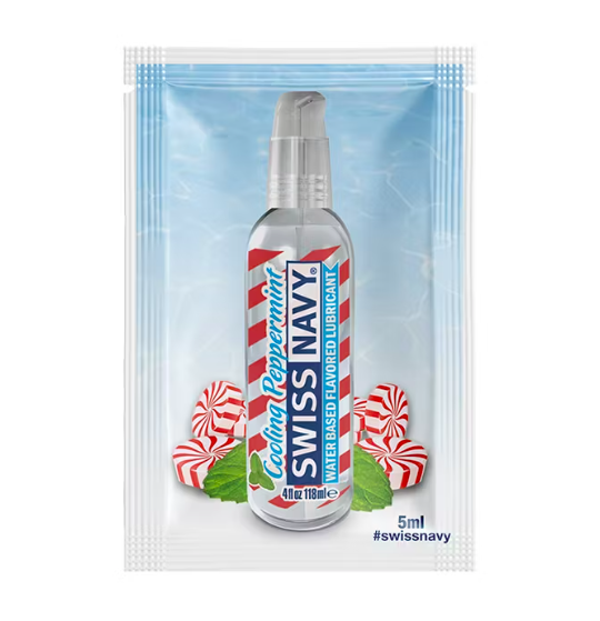 Lubricante Swiss Navy Menta Fresca Sachet - Libidosa.cl